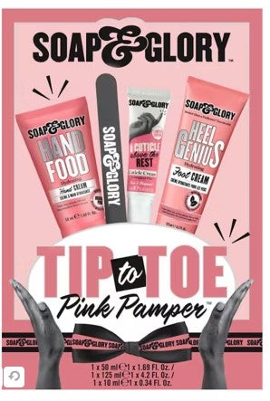 Soap & Glory Tip to Toe Pink Pamper Gift Set – Casper Cosmetics