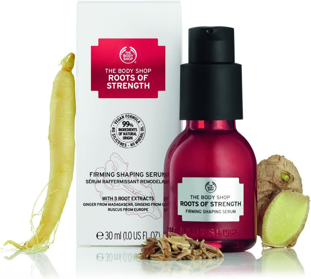 The Body Shop Roots Of Strength Firming Shaping Serum 30ml by Bodyshop ...
