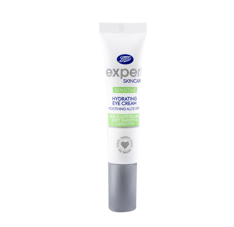 Boots Expert Sensitive Hydrating Eye Cream 15ml – Casper Cosmetics