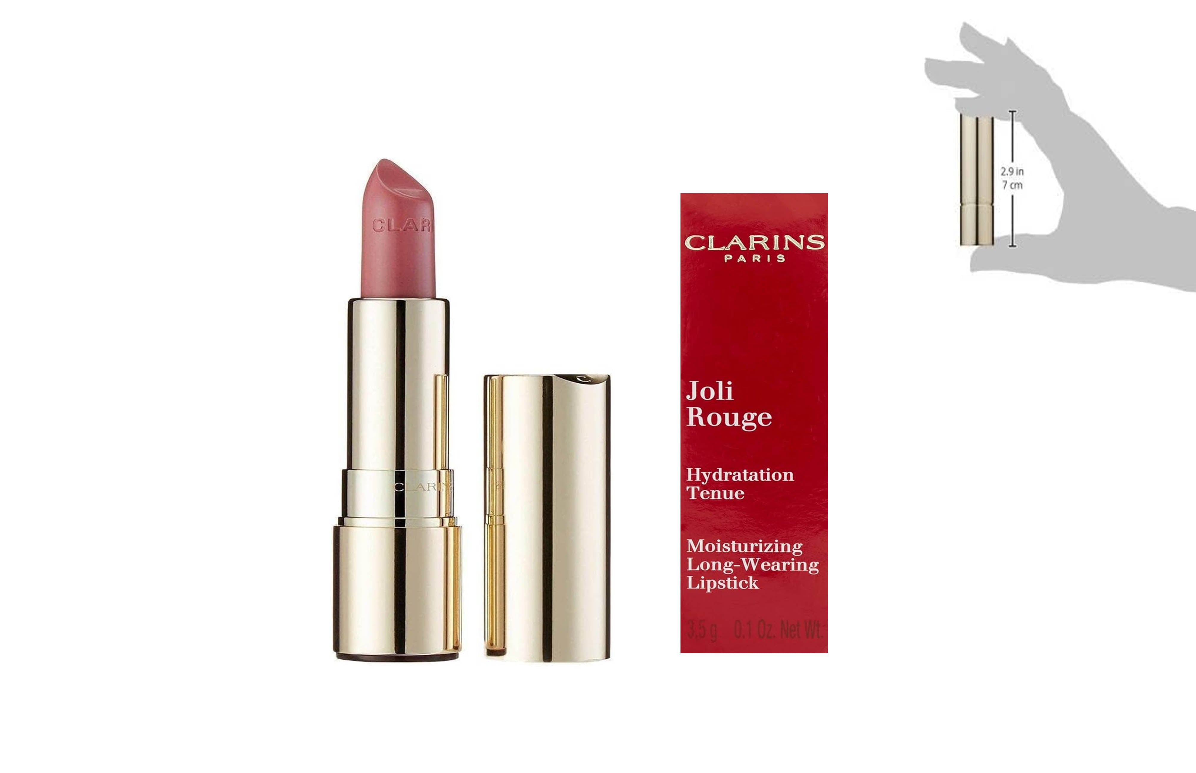 Clarins Joli Rouge Lipstick Lilac Pink 750 – Casper Cosmetics