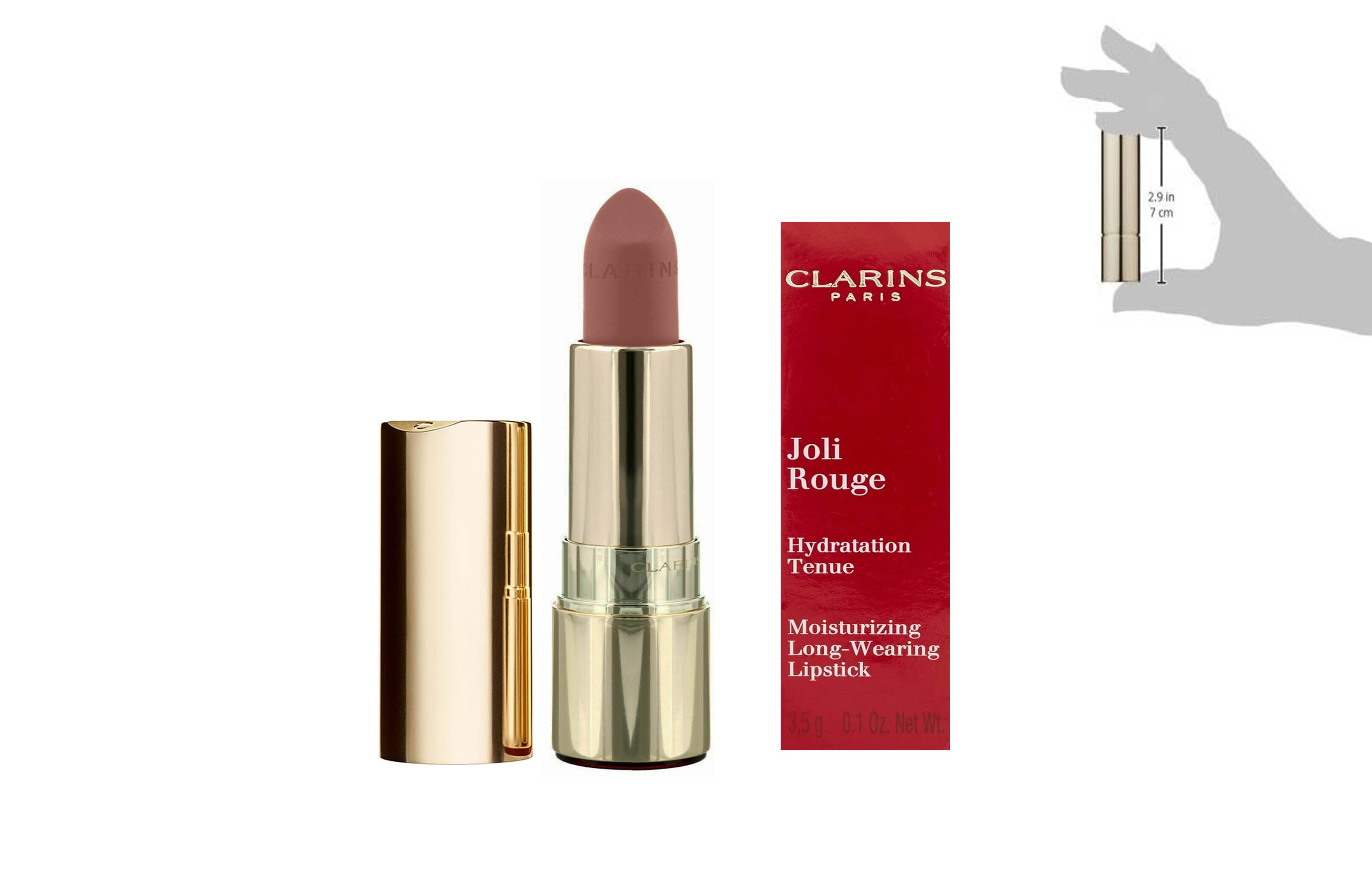 Clarins Joli Rouge Lipstick Sandy Pink 758 – Casper Cosmetics
