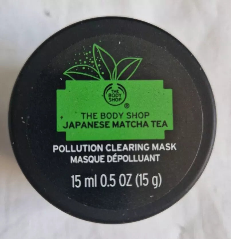 Body Shop Japanese Matcha Tea Pollution Clearing Mask 15ml The Body Sh ...
