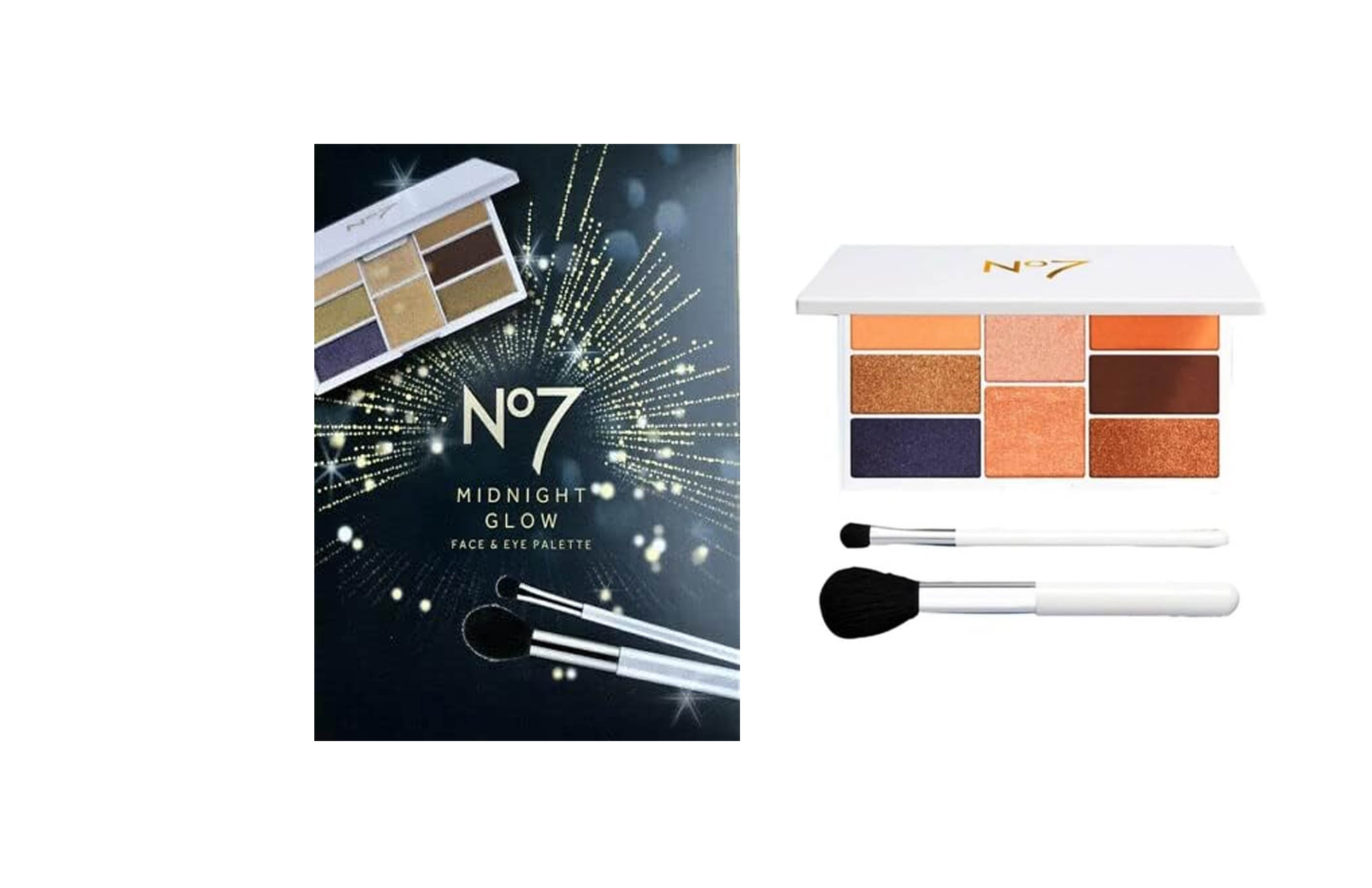 No7 Midnight Glow Face & Eye Palette – Casper Cosmetics