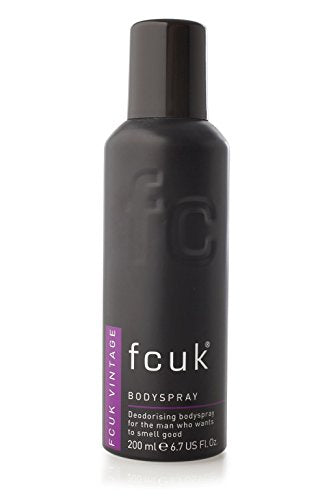 fcuk Mens Body Spray Vintage 200ml – Casper Cosmetics