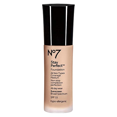No7 Stay Perfect Foundation Cool Vanilla 30ml – Casper Cosmetics